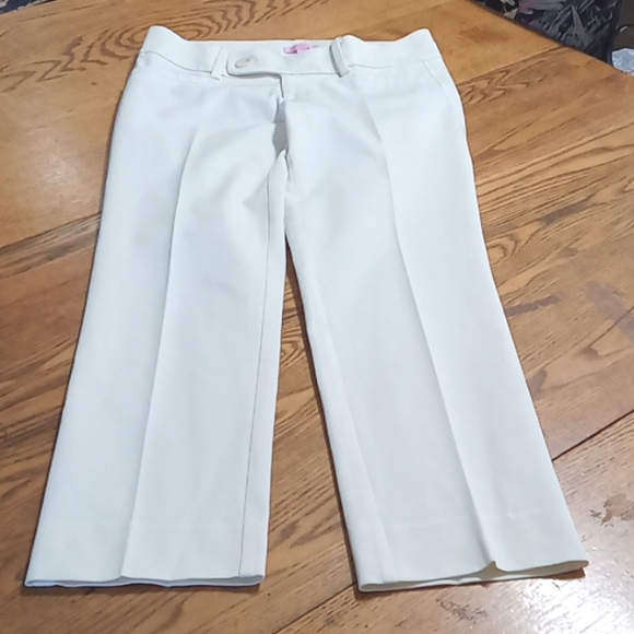 Lilly Pulitzer | Pants & Jumpsuits | Lilly Pulitzer Womens Cream Ivory ...